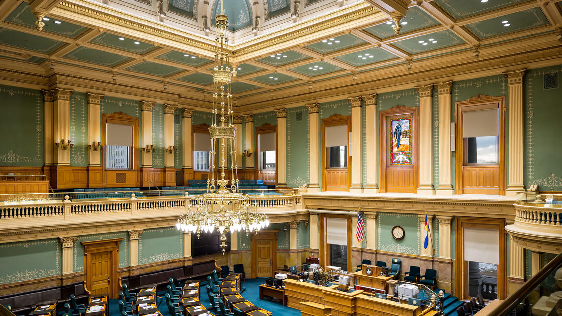 Hidden for 50 Years, Colorado Capitol's Beauty Is Revealed Again ...
