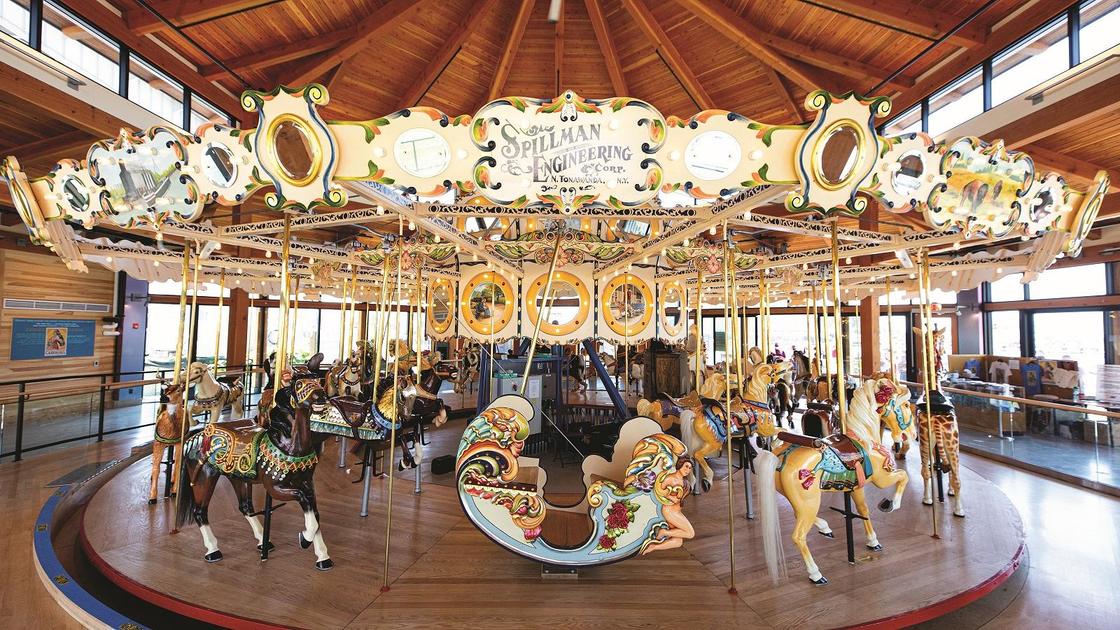 How an Antique Carousel Came to Life in Buffalo, New York | National ...