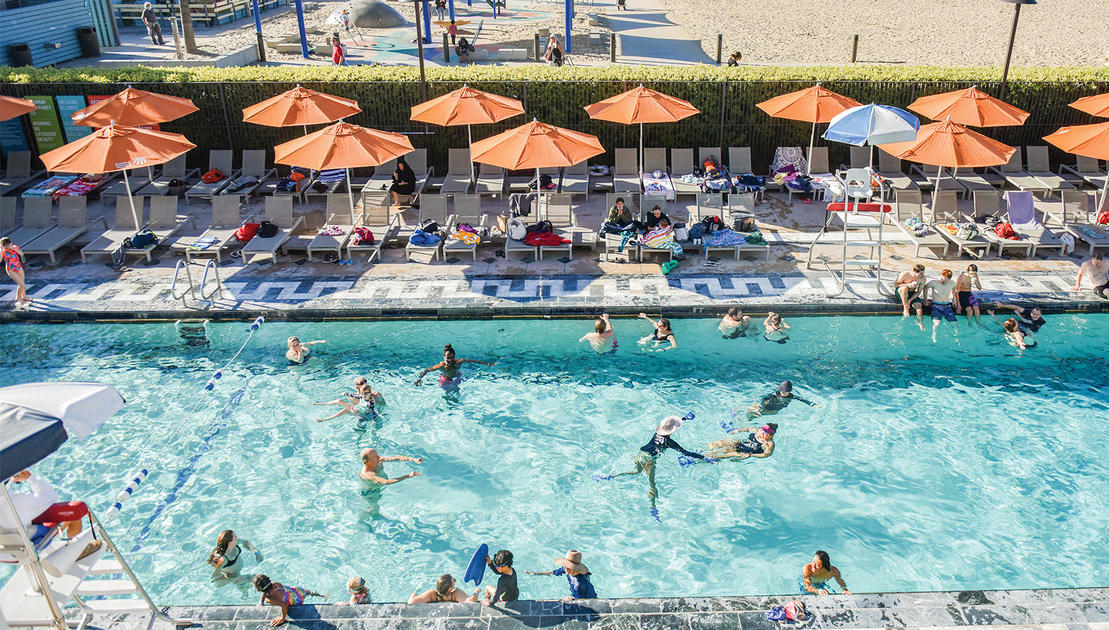 A Julia Morgan-Designed Pool in Santa Monica, California, Shines Again ...