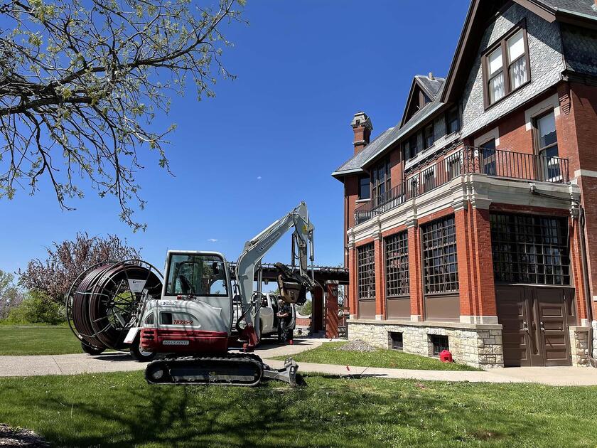 A New Geothermal System Provides a Heart Transplant to Brucemore ...