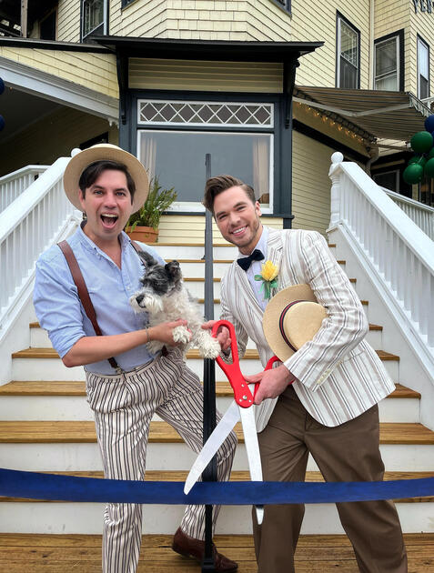 A Couple, A Grant, A Staircase, A Dream | National Trust for Historic ...