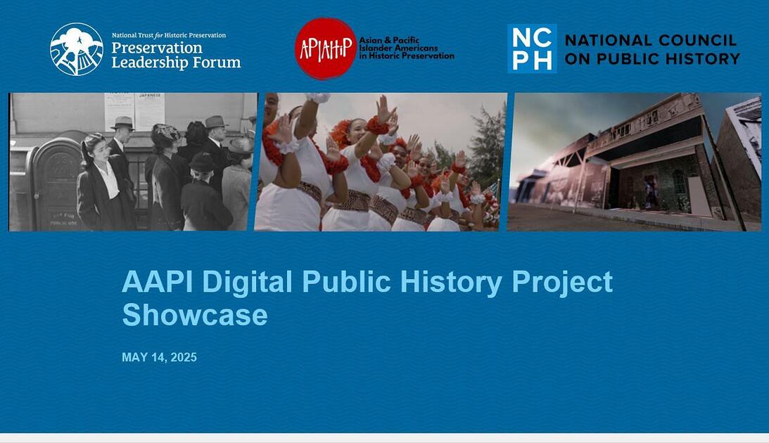 AAPI Digital Public History Project Showcase | National Trust for ...