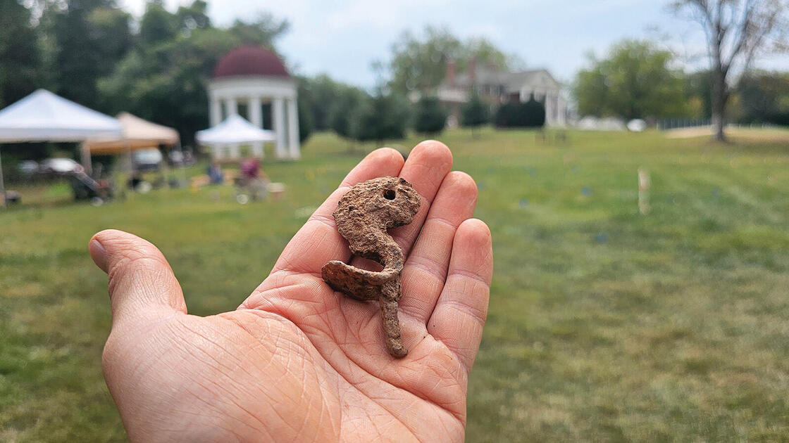 Digging Up A Piece of the Past at Montpelier in Orange County, Virginia ...